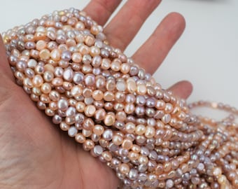 Purple Freshwater Pearls - Etsy
