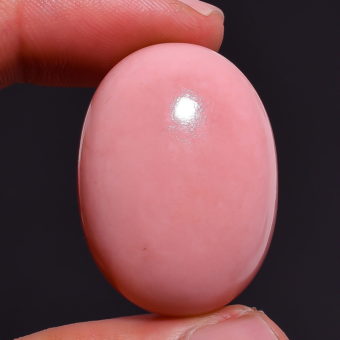 52.55 Ct 100% Natural Pink Opal Oval Cabochon Loose Gemstone - Etsy UK