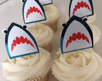 Jaws Cake Topper - Etsy UK
