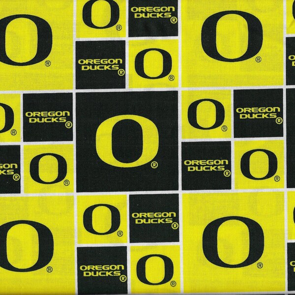 Oregon Ducks Fabric - Etsy