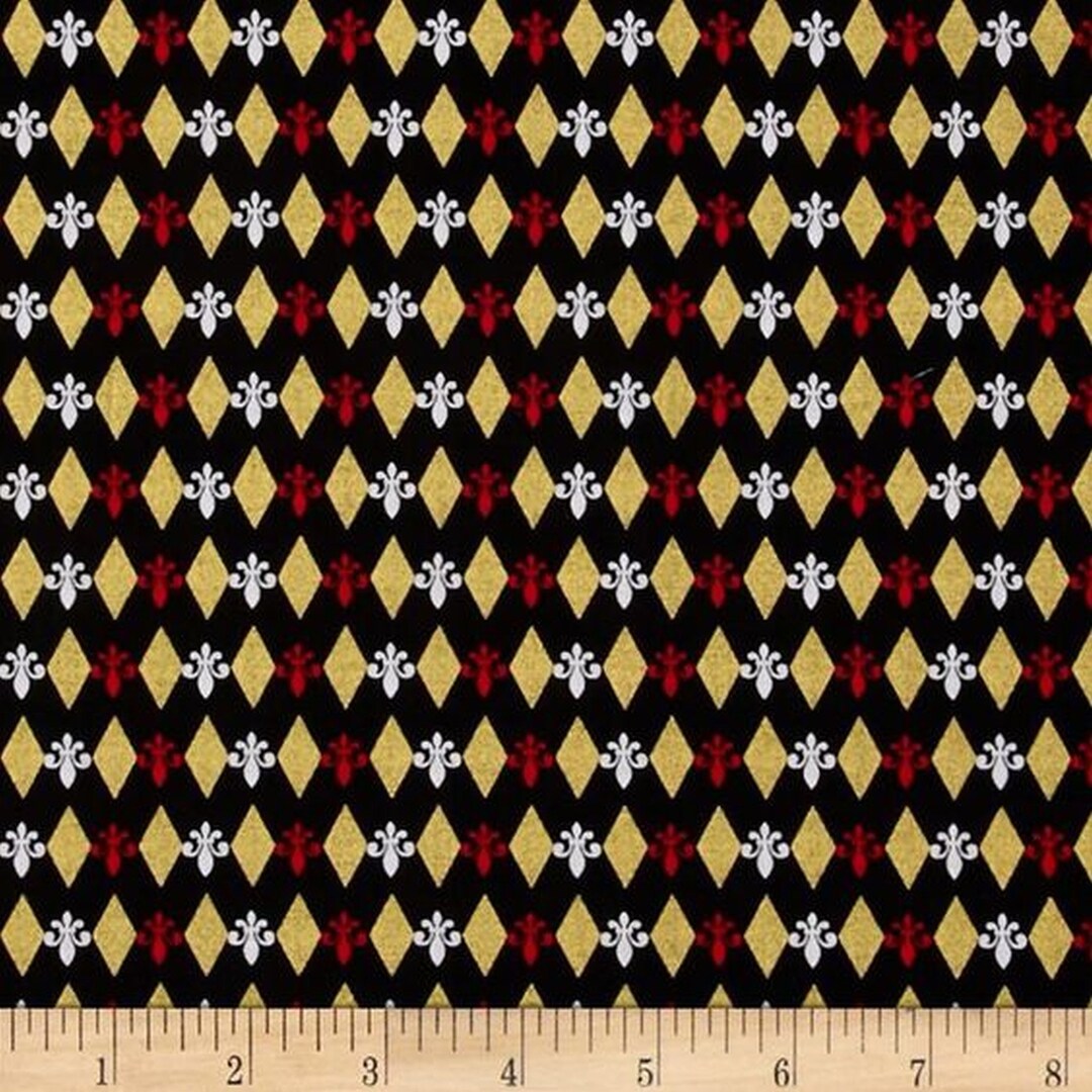 That's Jazz, Kanvas Benartex Studio, BTHY, OOP COTTON, Red & White ...