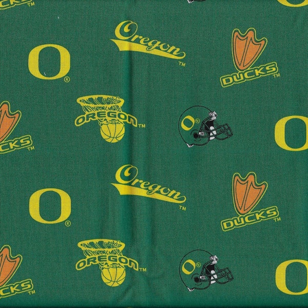 Oregon Ducks Fabric - Etsy