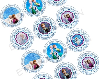 Frozen Circles - Etsy