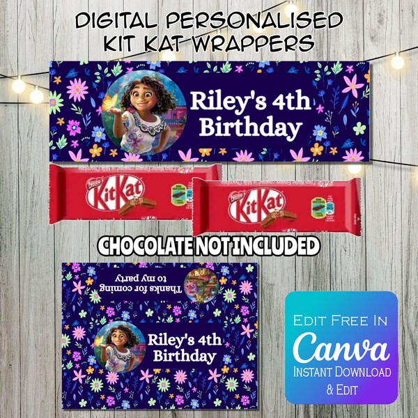 Kit Kat Wrapper - Etsy