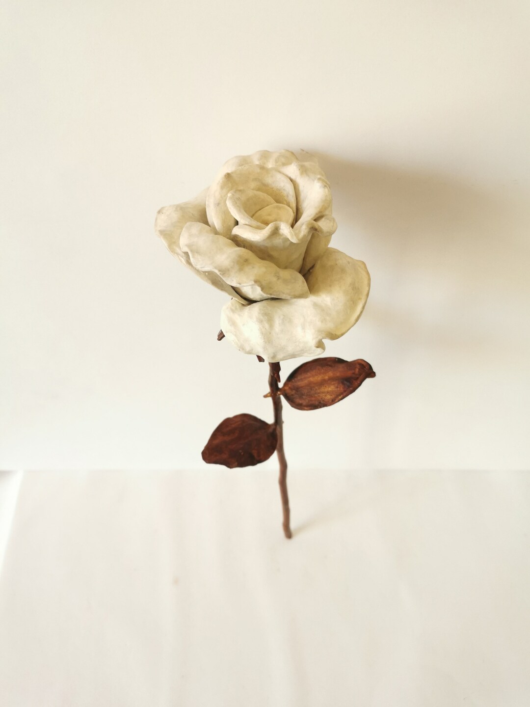 Hand Carved Wood Rose - Etsy