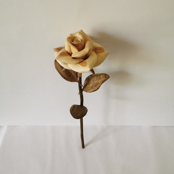 Carved Wood Roses - Etsy