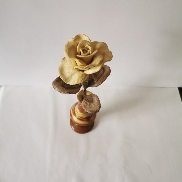 Wooden Rose - Etsy