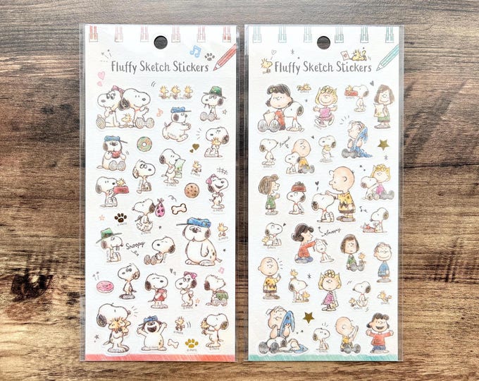 Peanuts Mini Snoopy Notebook Lined Cute Stationery Journaling Back to ...
