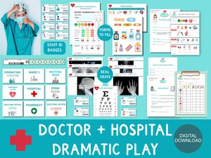 Printable X-rays for Kids. Pretend Play Kids X-ray Activity for Playing ...