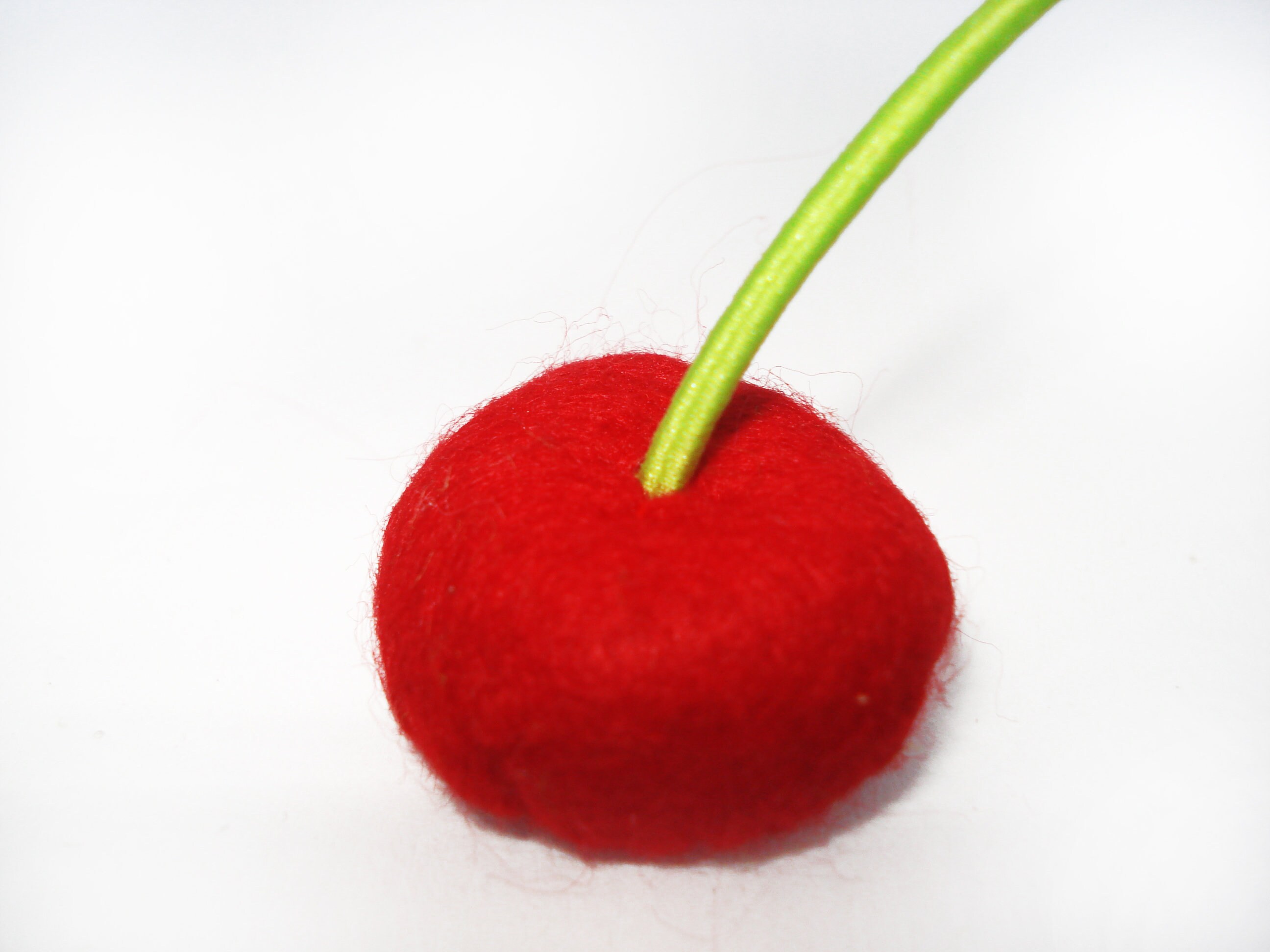 Felt Cherry, Felt Food, Children's Kitchen, Children's Shop, for ...
