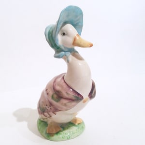 Royal Albert Jemima Puddleduck, Beatrix Potter Puddleduck Figurine ...