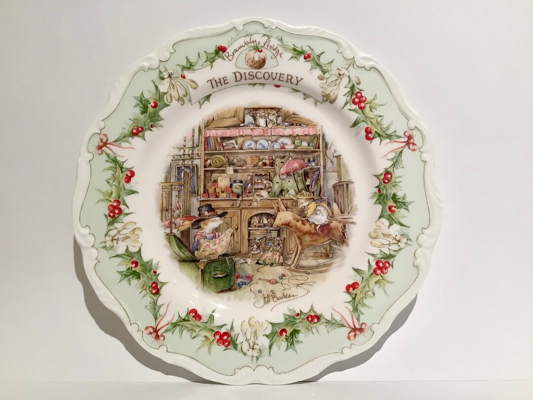Brambly Hedge the Discovery Plate Royal Doulton Brambly - Etsy