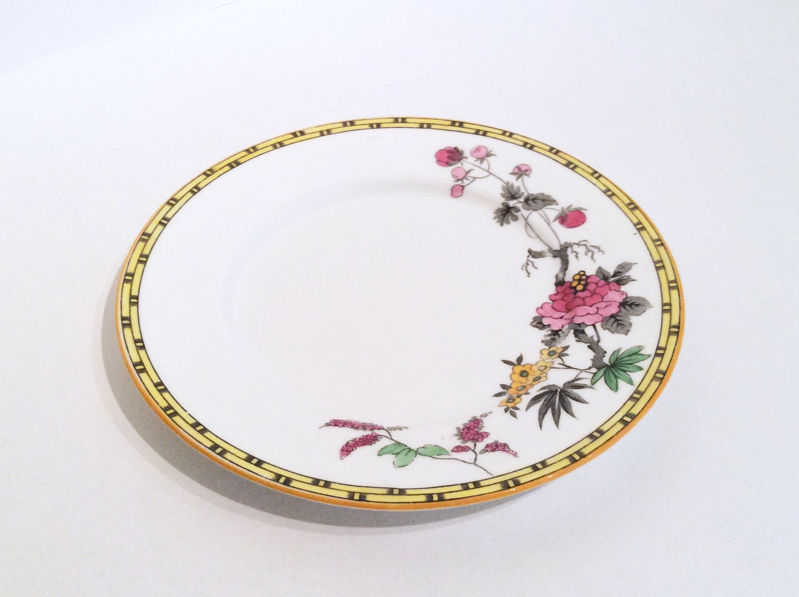 Art Deco Adderley Ware Bone China Trio Adderley Peony Hand | Etsy