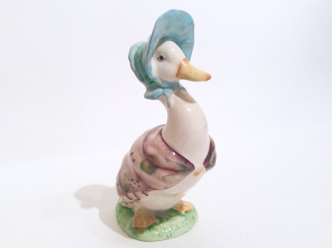 Royal Albert Jemima Puddleduck, Beatrix Potter Puddleduck Figurine ...