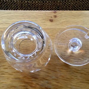 Stuart Crystal Jam Pot, Small Lidded Crystal Glass Marmalade Jar ...