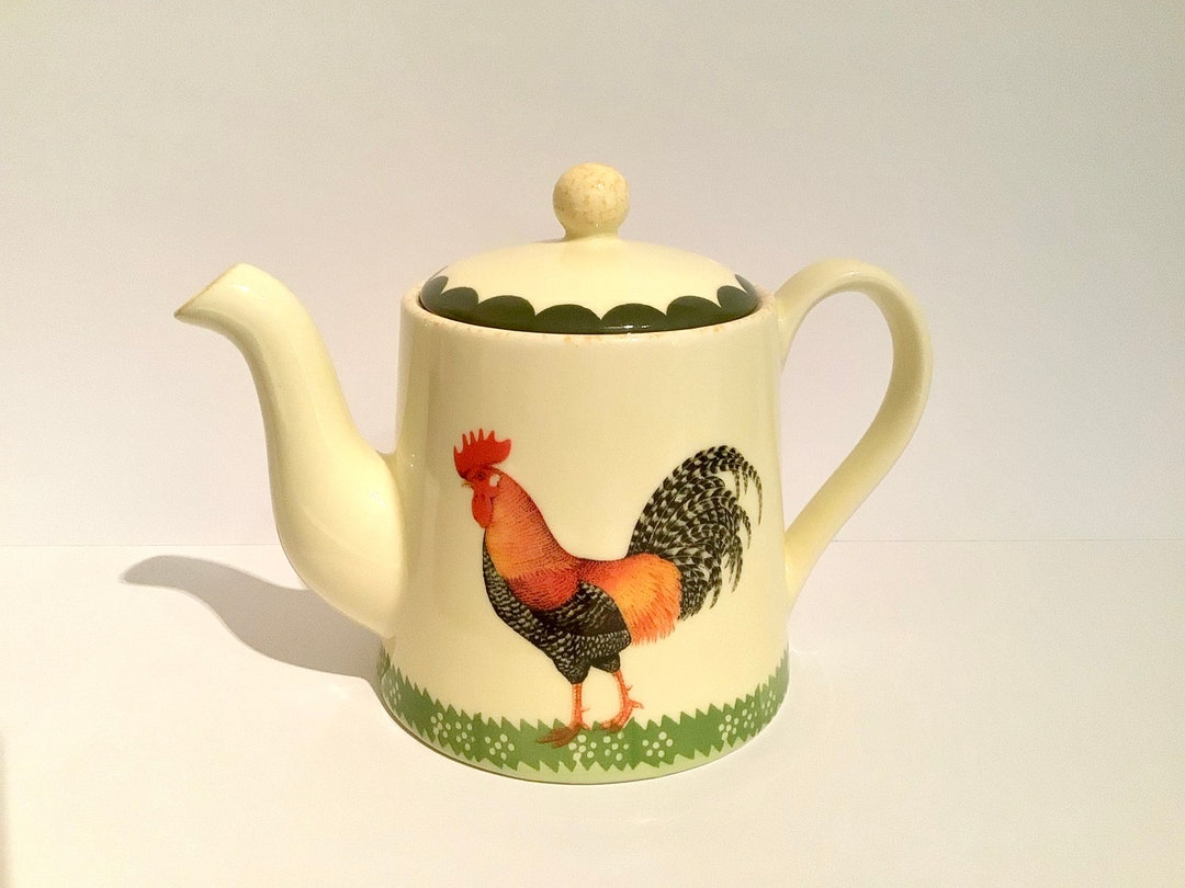 Fairmont and Main 2 Pint Cockerel Teapot, Large Rooster Teapot, 2 Pint ...