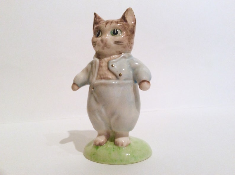 Beswick Tom Kitten Gold Stamp Figurine Beswick Gold Stamp | Etsy UK