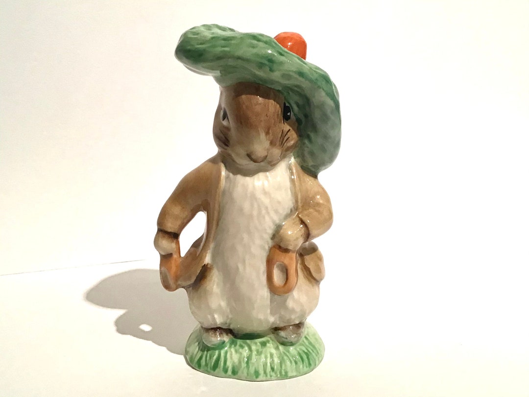 Benjamin Bunny Figurine, Royal Albert Benjamin Bunny Ornament, Royal ...