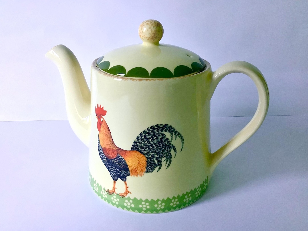 Fairmont and Main 1 Pint Cockerel Teapot, Small Rooster Teapot, 1 Pint ...