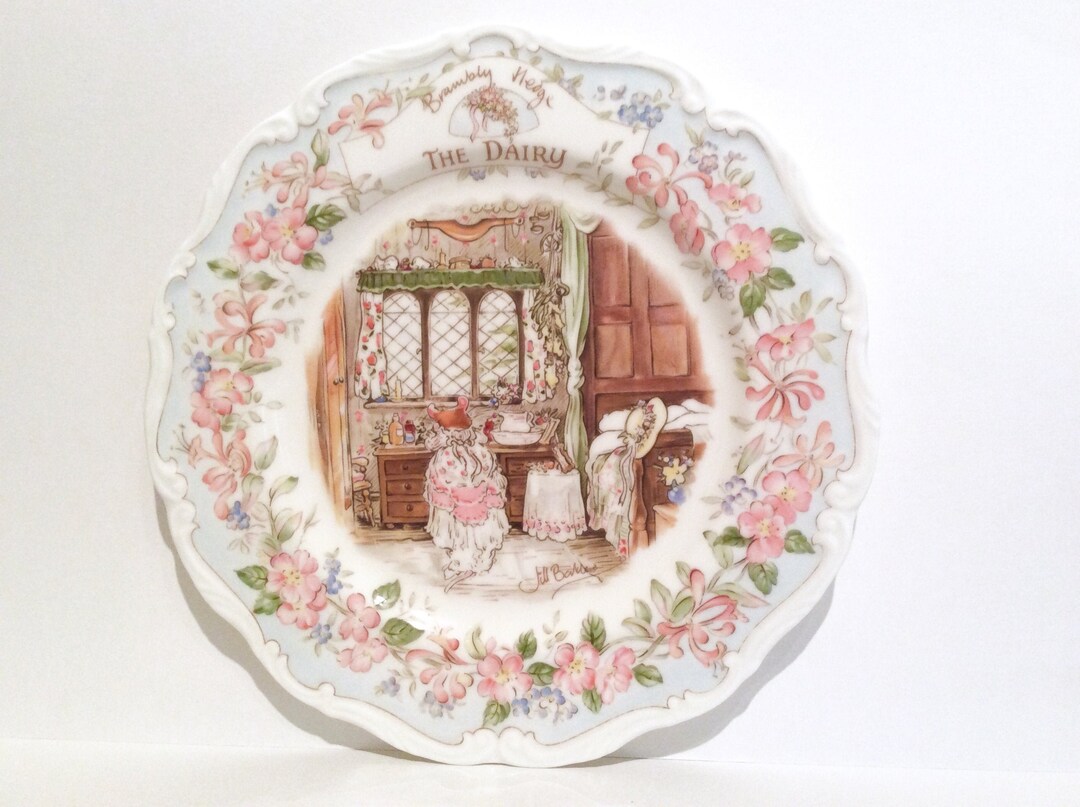 Brambly Hedge the Dairy Plate, Royal Doulton Brambly Hedge Bone China ...