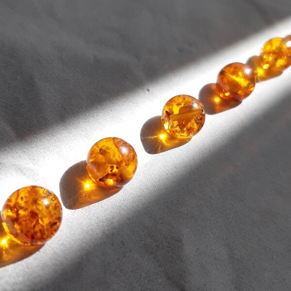Amber Beads - Etsy