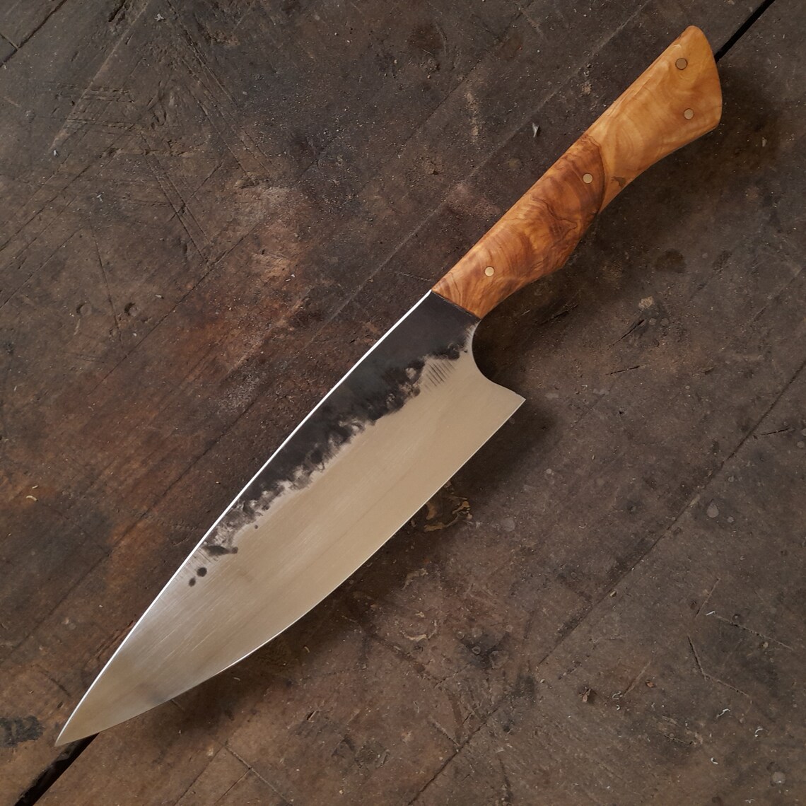 Forged Chef Knife 22cm - Etsy