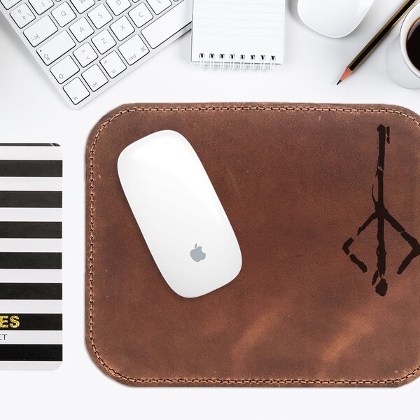 Leather Mouse Pad - Etsy