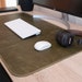 Extra Large Desk Mat Leather Home Office Desk Mat Personalized - Etsy