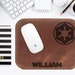 Galactic Empire Leather Mouse Pad Star Wars Personalized Mens Gift ...