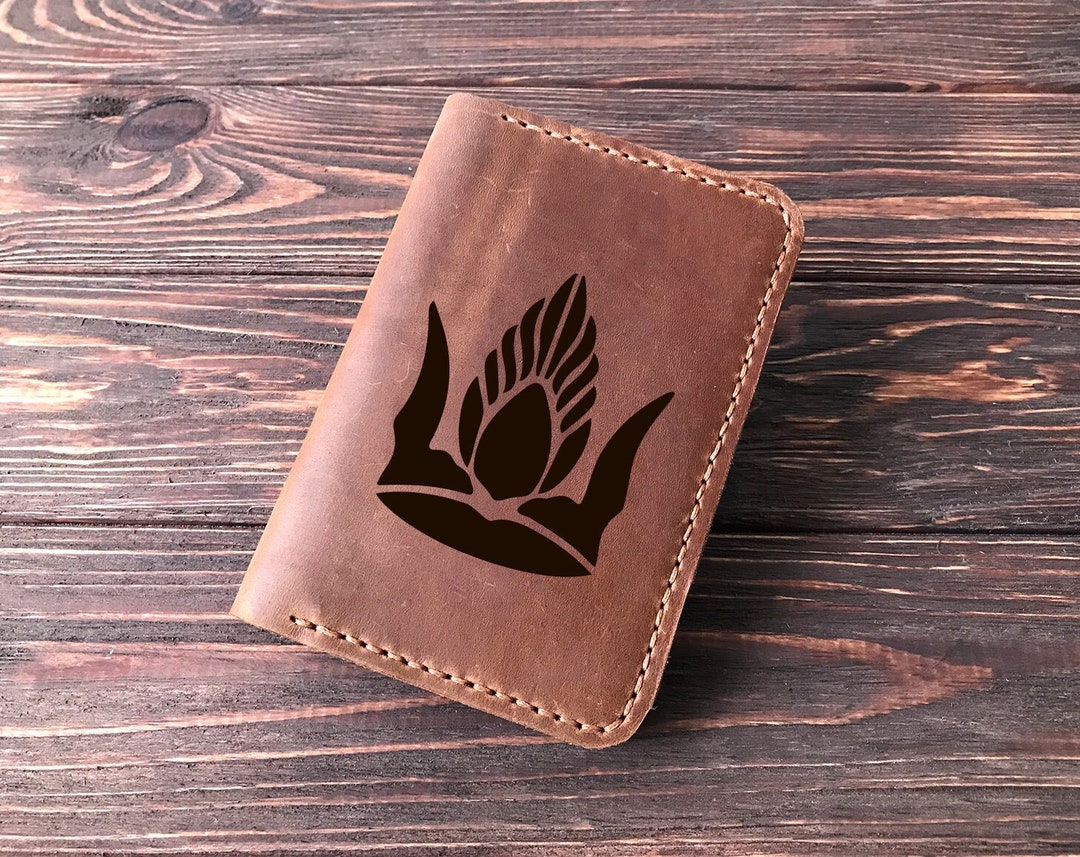 Crown of Gondor Personalized LOTR Gifts Passport Wallet Christmas Gift ...