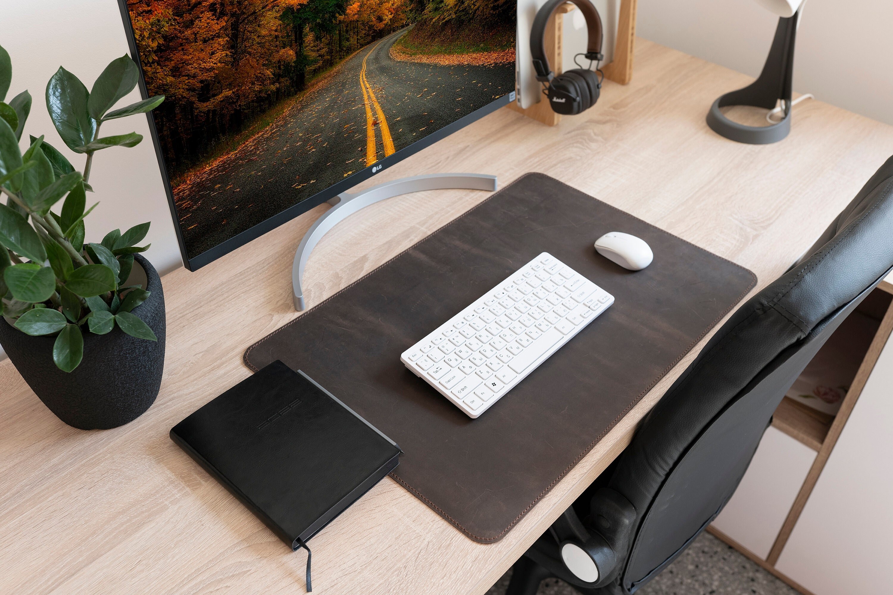 Vintage Leather Desk Top