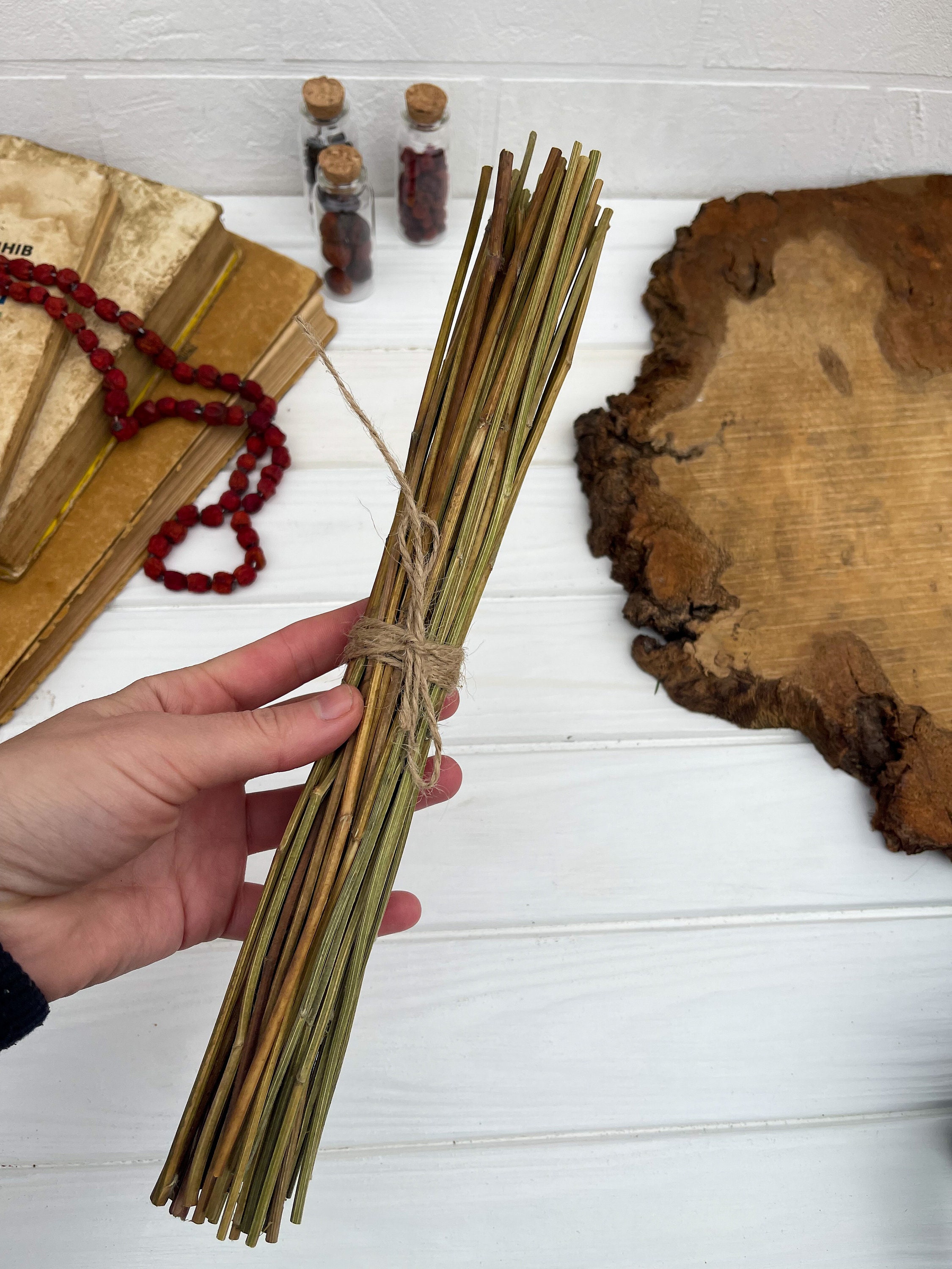 Dried Yarrow Stalks Stems Sticks Achillee Divination I Ching - Etsy