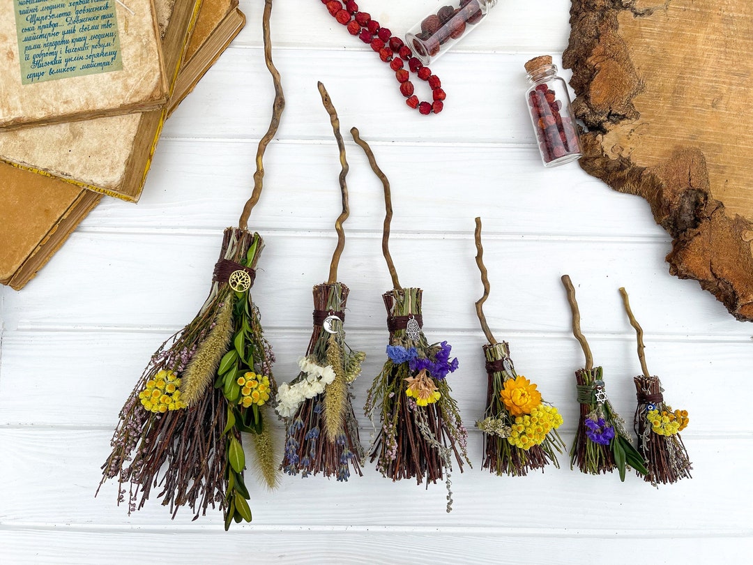 Witch's Broom, Home Blessing Protection Besom, Witchy Gift, Pagan Decor ...