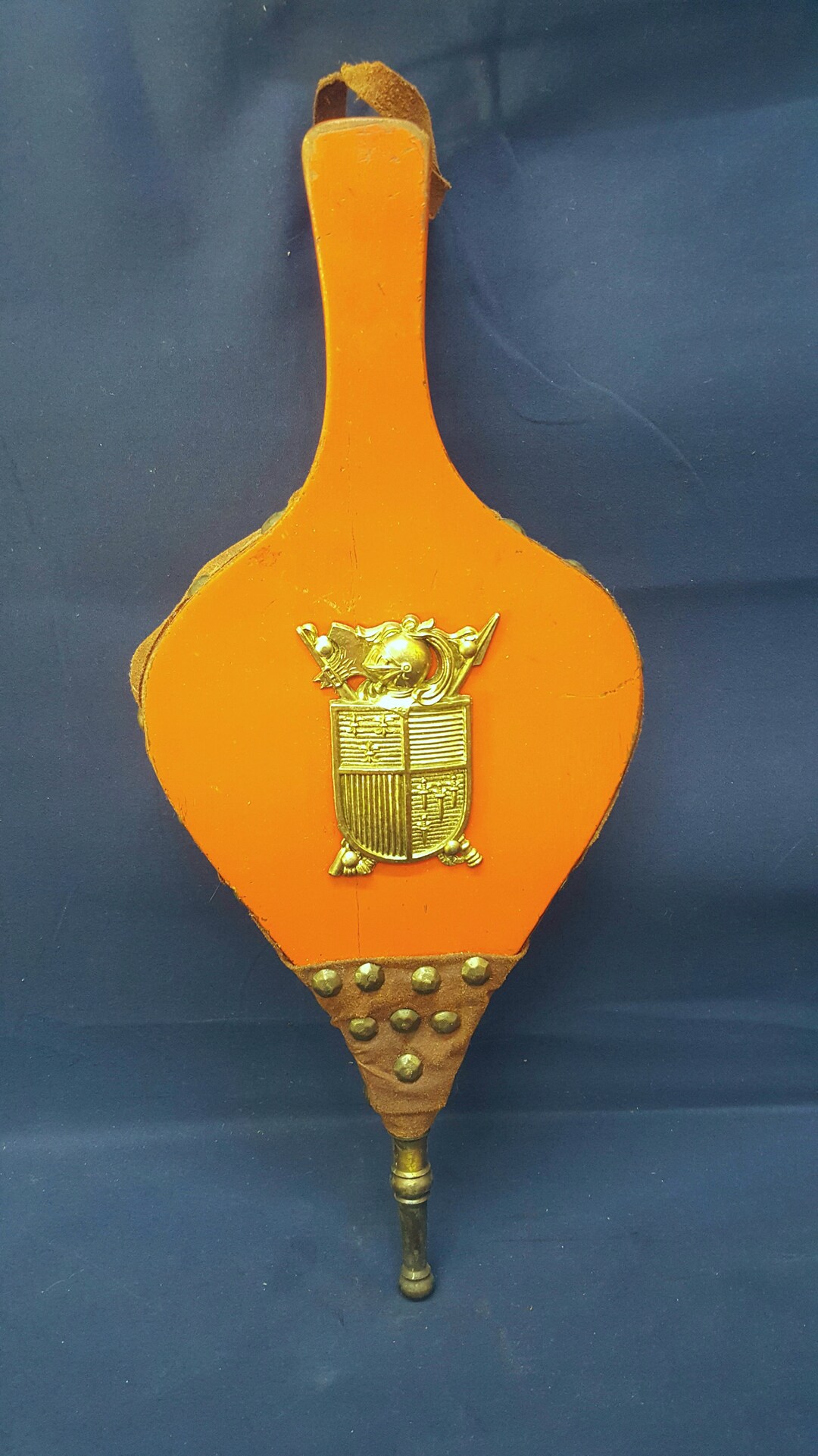 Antique Bellows With Crest Design - Etsy