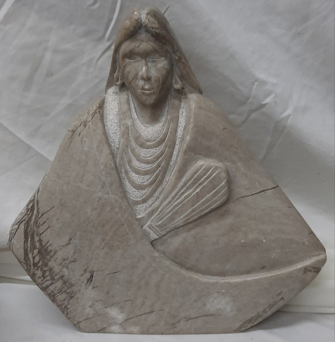 Mike Toledo Signed American Indian Sculpture - Etsy