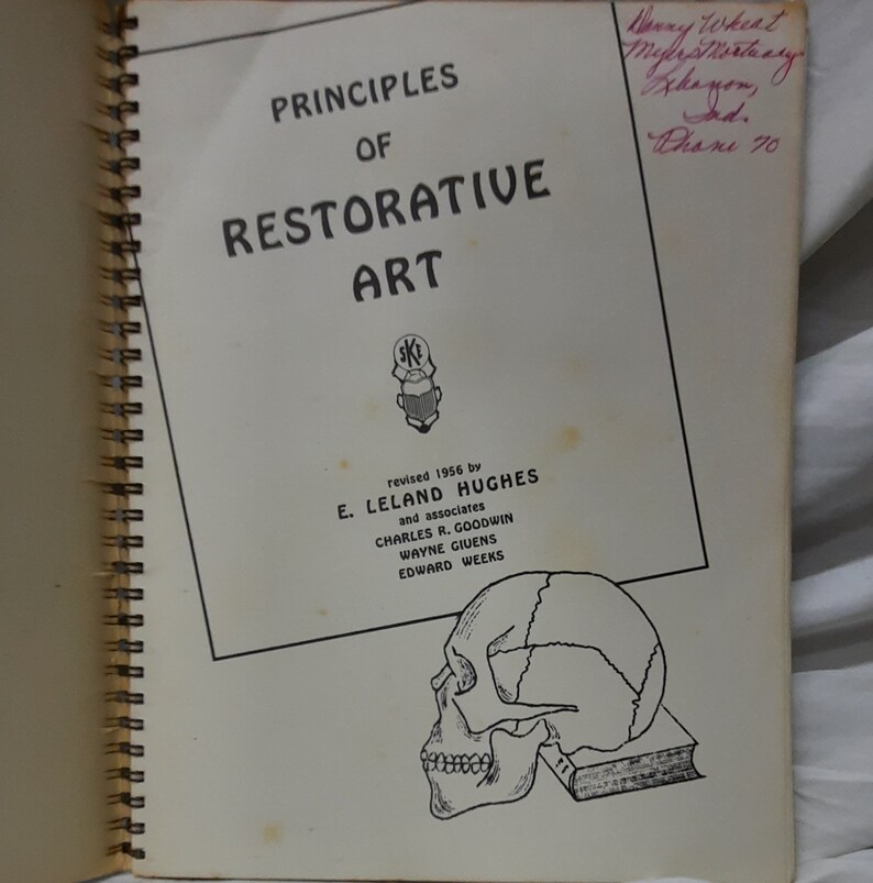 Principles of Resorative Art by E. Leland Hughes - Etsy