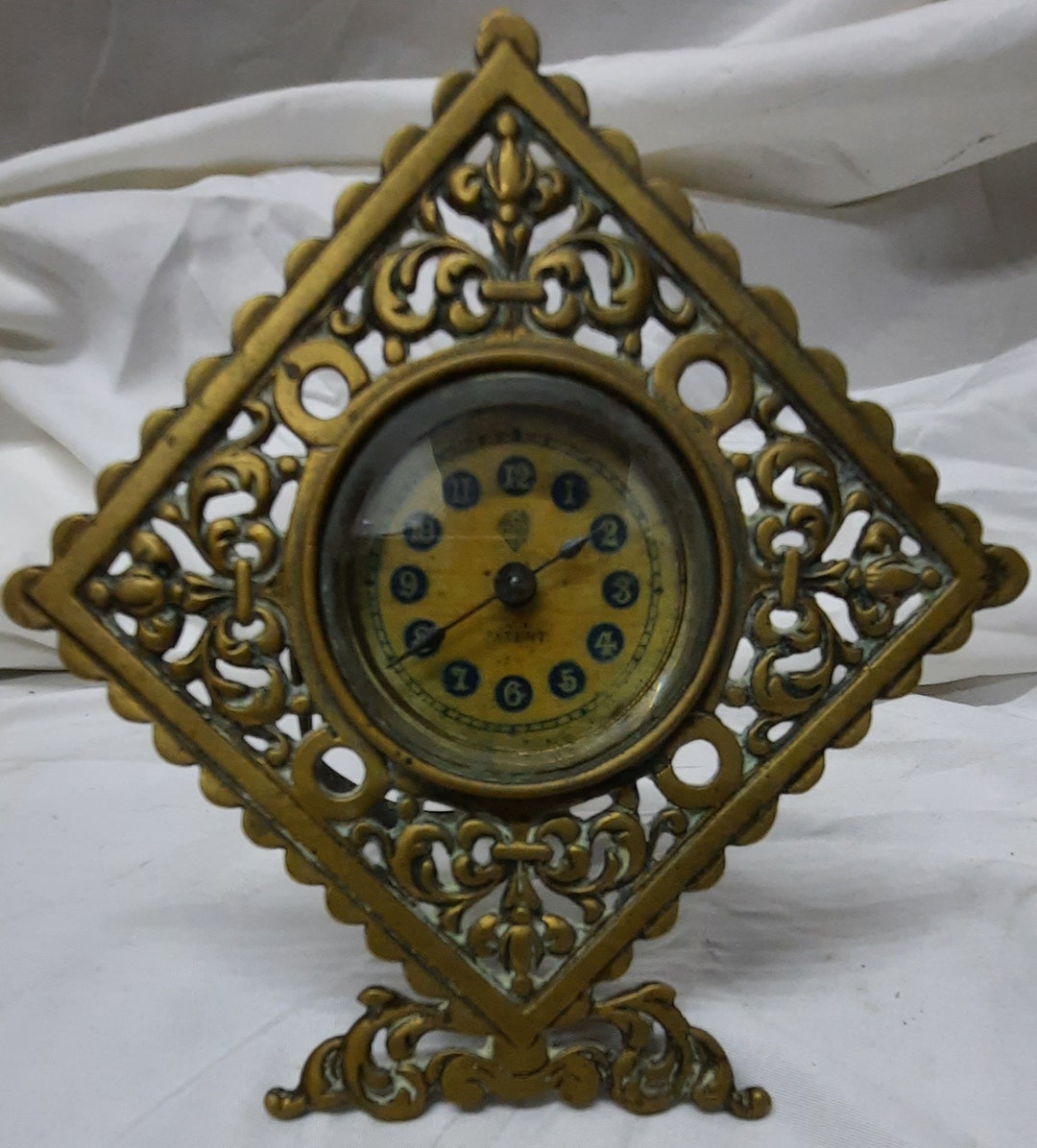 Antique British United Clock Company Desk Clock Working - Etsy