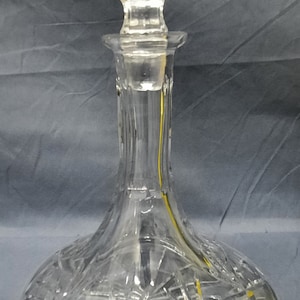 Galway Longford Crystal Ships Decanter - Etsy