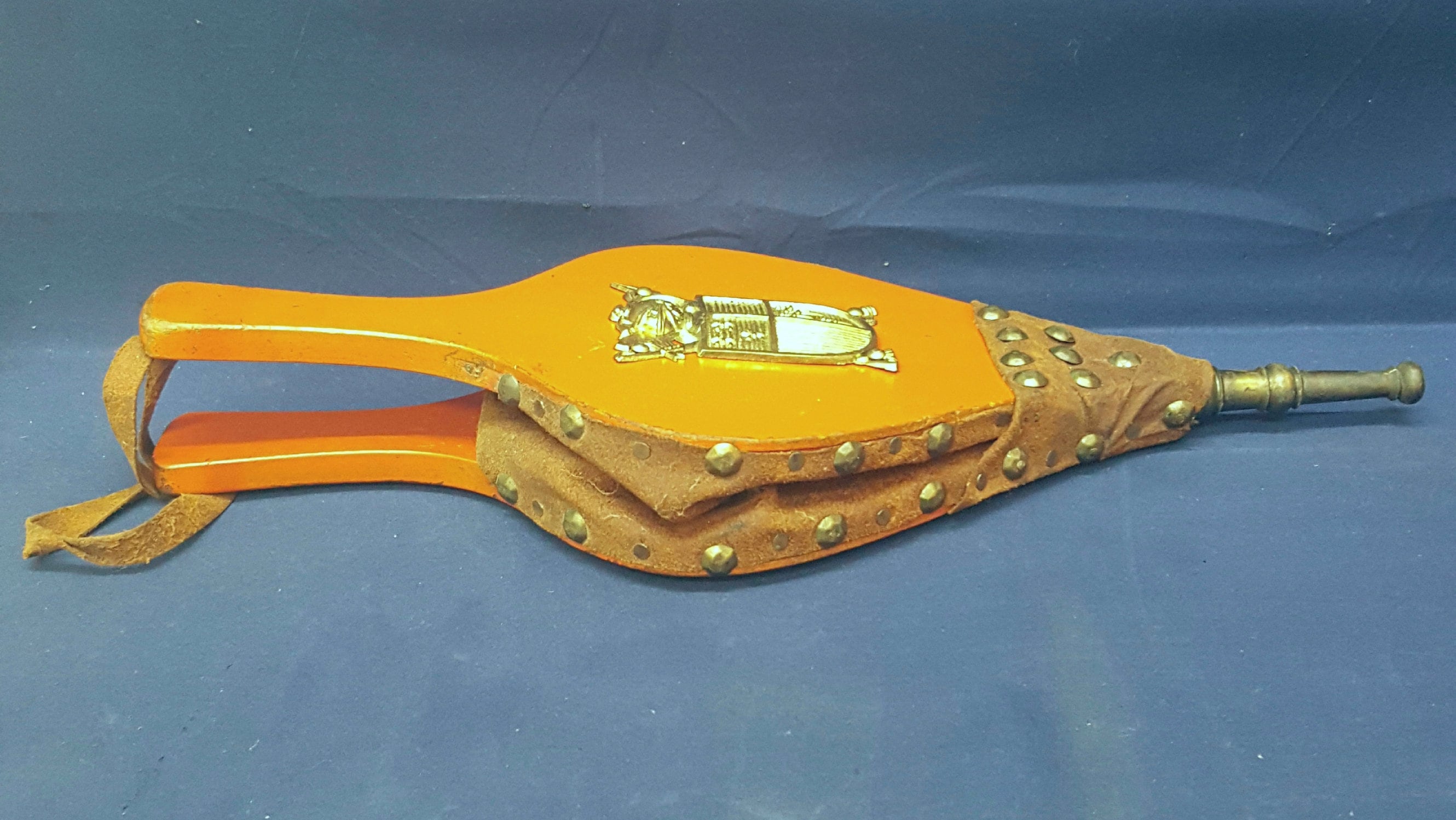 Antique Bellows With Crest Design | Etsy