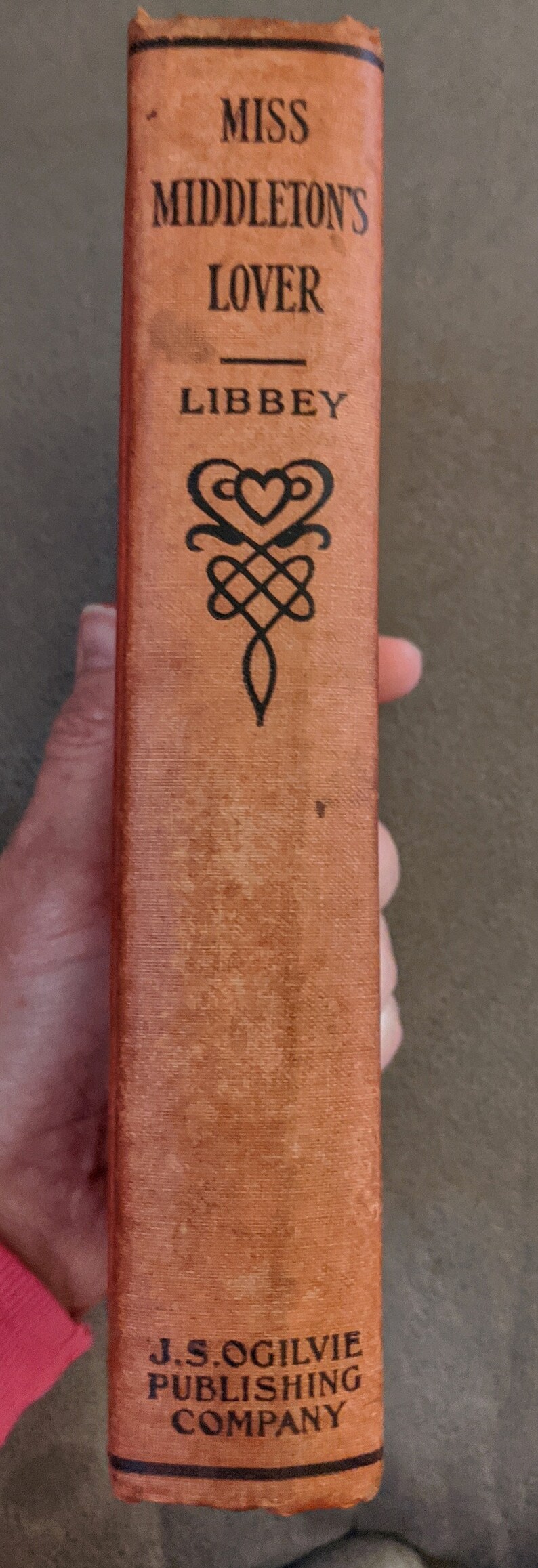 Rare Antique 1st Edition of "miss Middleton's Lover" by Laura Jean ...
