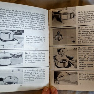 3 Vintage Recipe Booklets: Presto Pressure Cooker, Let's Cook Italian ...