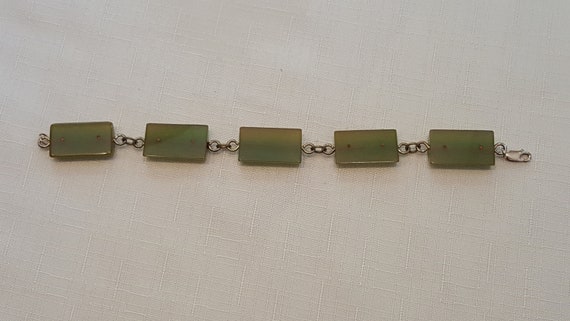 Antique Tested Carved Bakelite Gold Filled Bracelet T… - Gem