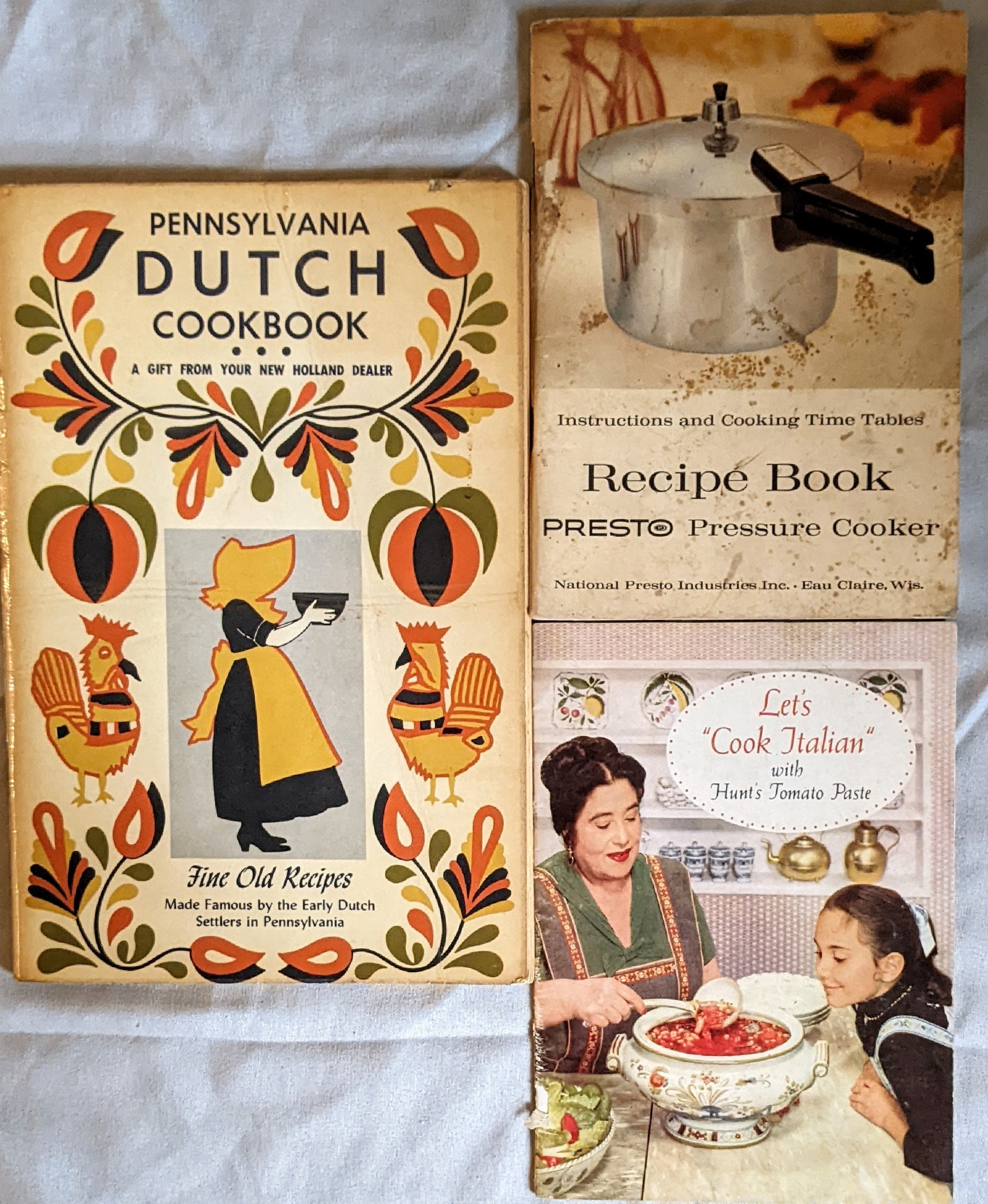 Vintage Recipe Booklets: Presto Pressure Cooker, Pennsylvania Dutch ...