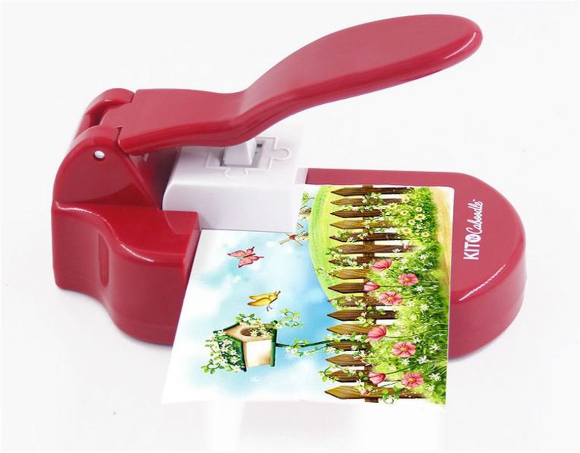 DIY Photo Puzzle / Own Puzzle Craft Punch Punches Paper Shaper | Etsy