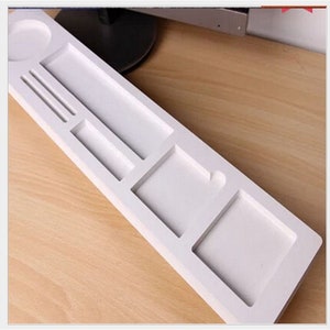 Desk Keyboard Shelf Storage Rack Office Table Desk Organizer Drawer ...