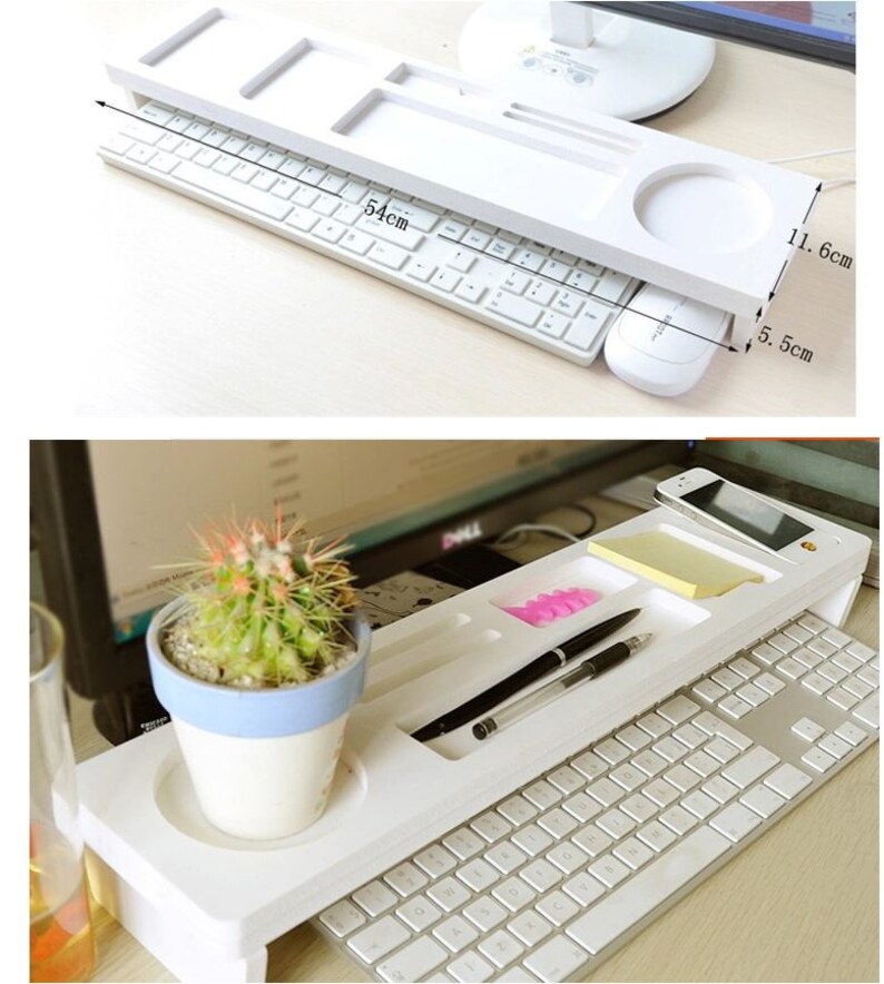 Desk Keyboard Shelf Storage Rack Office Table Desk Organizer - Etsy