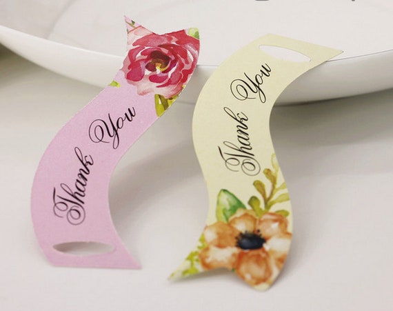 20PCS Thank You / Thankyou Cardboard Paper Wedding Favour | Etsy