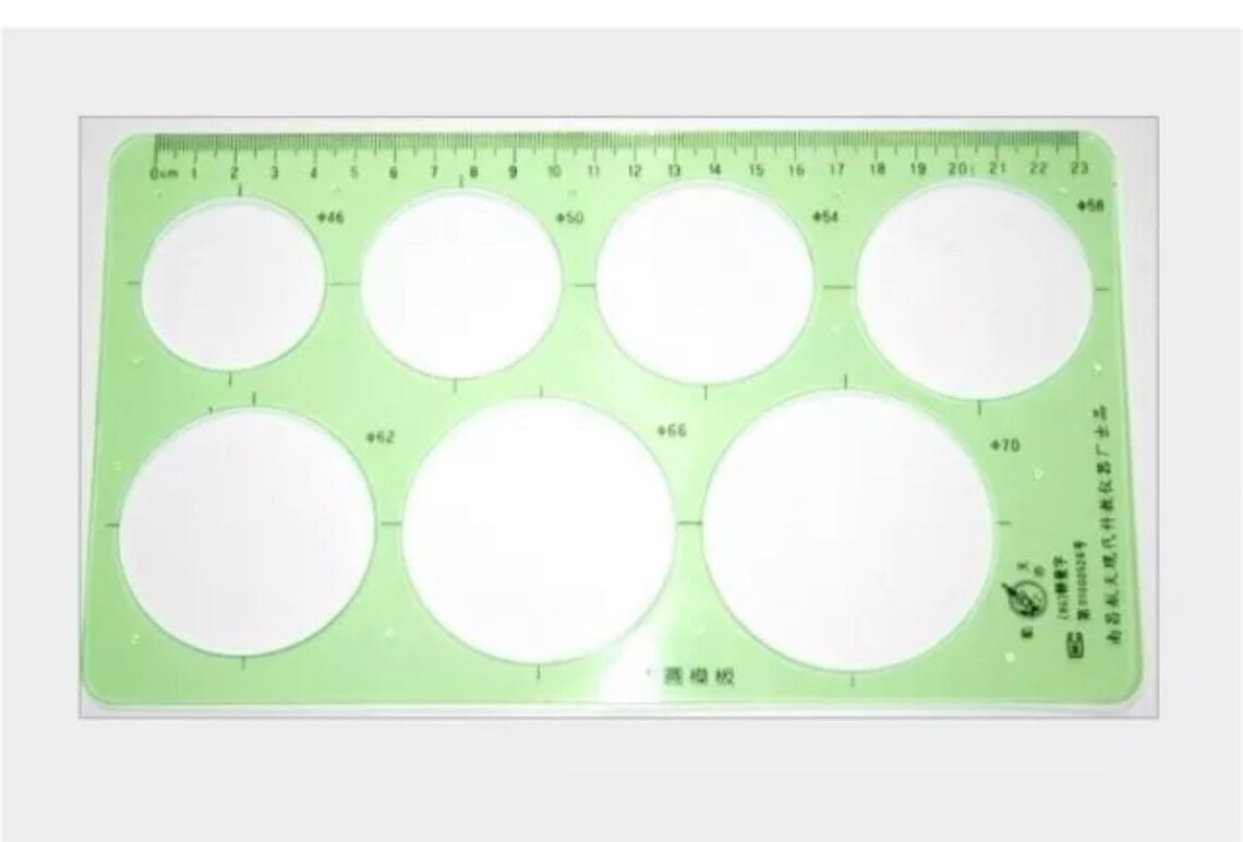 2pcs 2mm to 4cm and 46mm to 70mm Circle Round Template - Etsy Australia
