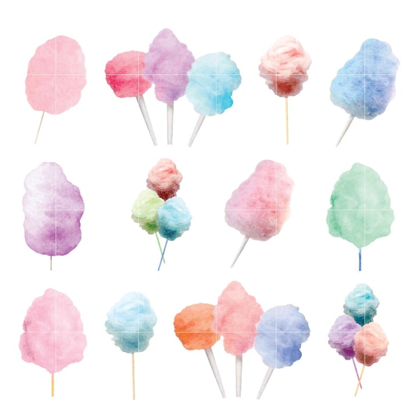 Cotton Candy Art - Etsy