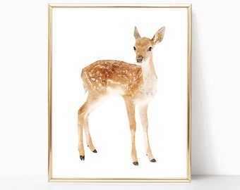 Fawn Printable | Etsy